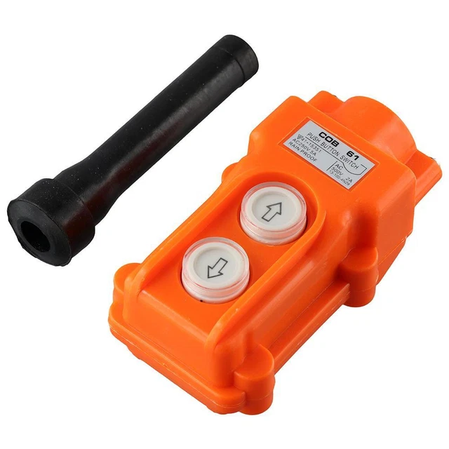 COB61 CONTROL STATION Momentary Crane Pendant Hoist Up-Down Switch Lift ... COB61 CONTROL STATION Momentary Crane Pendant Hoist Up-Down Switch Lift ...