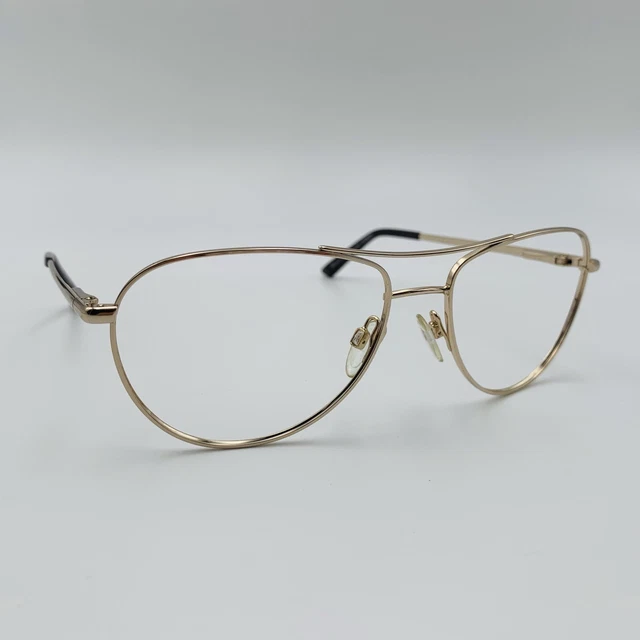 SPECSAVERS EYEGLASSES GOLD ROUND PILOT glasses frame MOD: AZIZI SUNRX ...