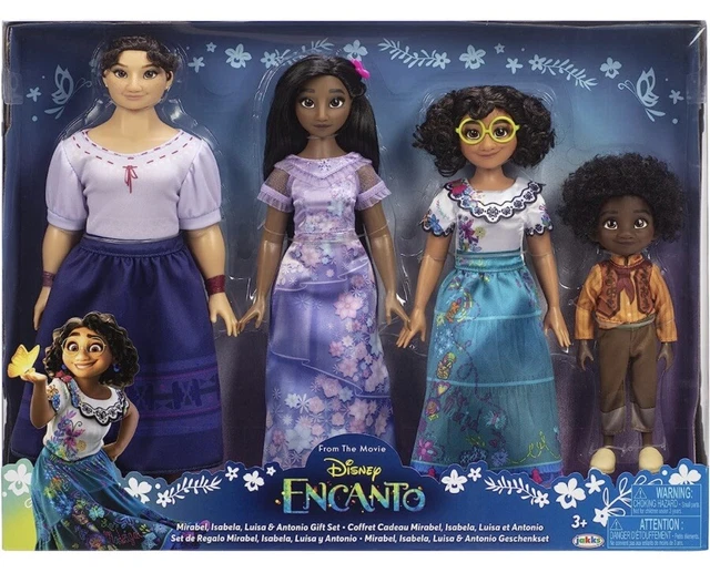DISNEY ENCANTO 4 Doll Gift Set - BRAND NEW -Mirabel, Isabela, Luisa and ...