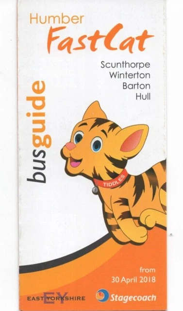 STAGECOACH BUS TIMETABLE - Humber Fastcat - Scunthorpe-Hull - April ...