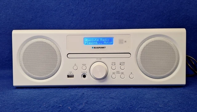 BLAUPUNKT BLUETOOTH WHITE Micro System Stereo CD Player and DAB Radio ...