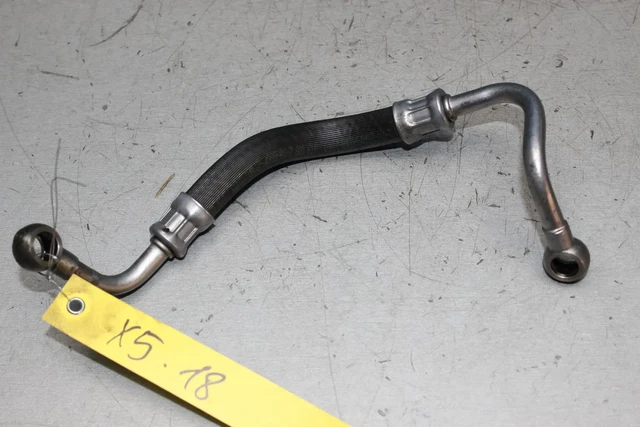 TURBO OIL PIPELINE oil supply line loader line BMW X5 F15 30d Bj.18 $63 ...