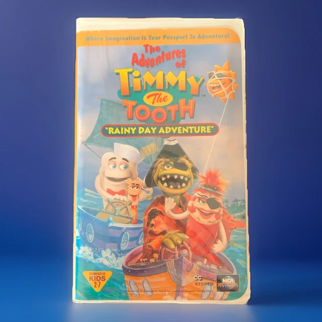THE ADVENTURES OF Timmy the Tooth Rainy Day Adventure VHS 1996 ...