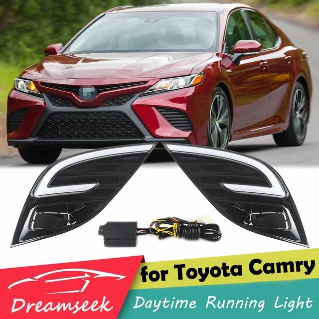 LED DRL POUR Toyota Camry SE XSE 2018 2019 2020 Diurne Feux Jour avec ...