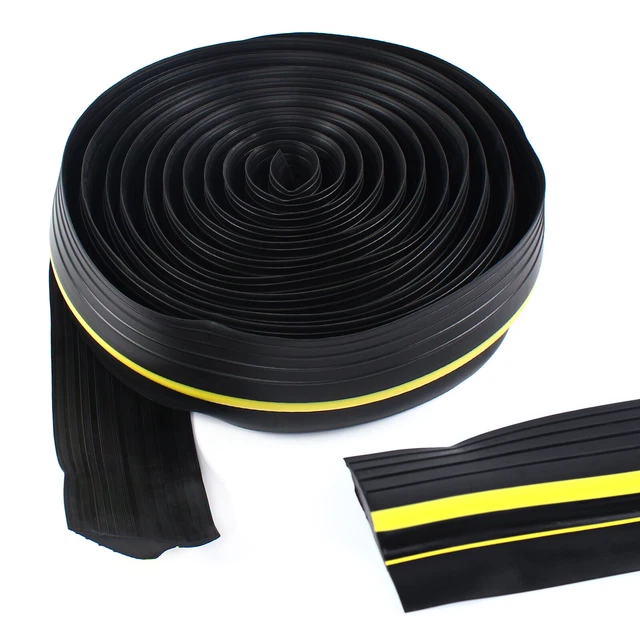 20FT GARAGE DOOR Floor Strip Bottom Seal Threshold Rubber Weatherproof ...