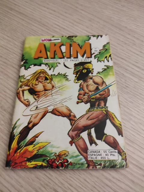 BANDE DESSINE BIMENSUEL Akim N°410 ( Septembre 1976) EUR 2,00 - PicClick FR