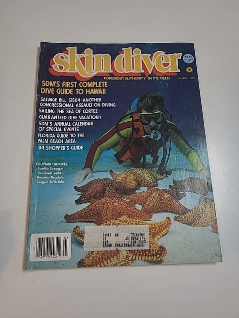 SKIN DIVER MAGAZINE Scuba Diving Complete Dive Guide Hawaii Vintage ...