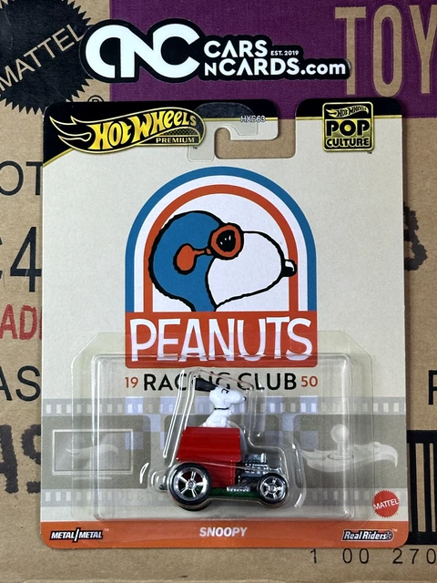 2024 HOT WHEELS Premium Pop Culture Peanuts Racing Club Snoopy $15.99 ...