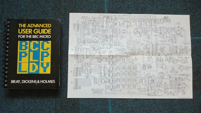 THE ADVANCED USER Guide and schematic for the BBC Micro A / B /B+ £21. ...