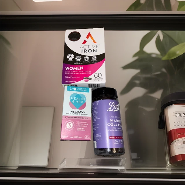 VITAMIN BUNDLE: MARINE Collagen , Intimacy And Active Iron £16.14 ...