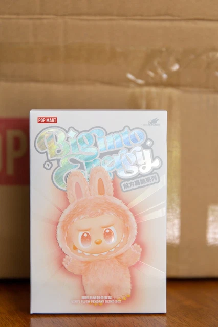 LABUBU HOPE POP MART MONSTERS Big into Energy vinile peluche ciondolo ...