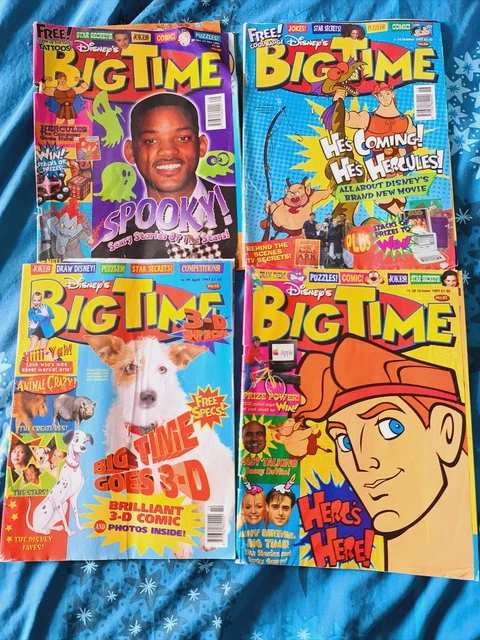 DISNEY'S BIG TIME Magazine (1997) £16.00 - PicClick UK