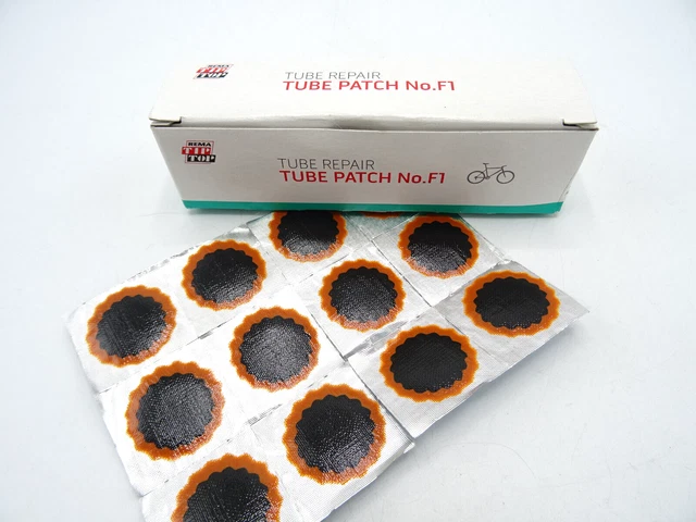 REMA TIP-TOP PATCH riparazione foratura bicicletta x 100 n. F1 25 mm ...