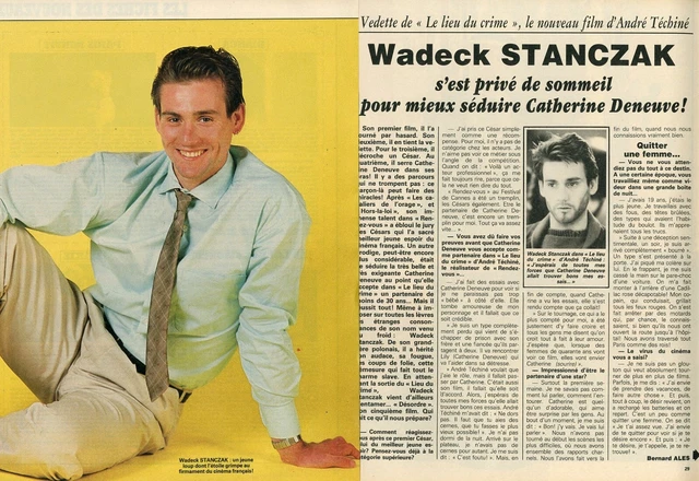 COUPURE DE PRESSE Clipping 1986 Wadeck Stanczak (3 pages) EUR 5,00 ...