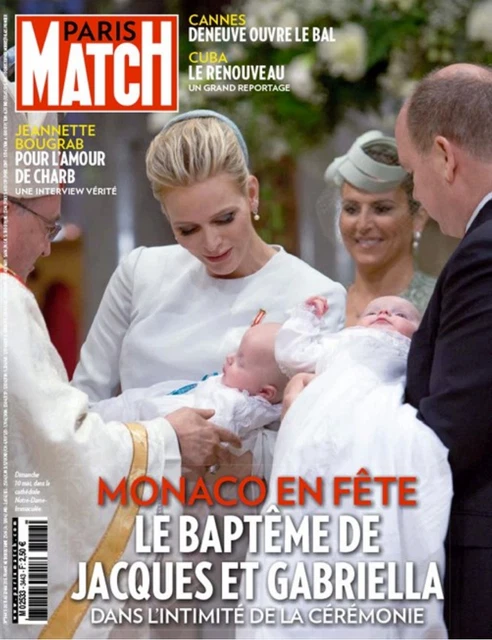 PARIS MATCH N°3443 - Charlène de Monaco /Catherine Deneuve au Festival ...