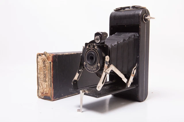 RARE VINTAGE 1A Pocket Kodak Serries 2 Folding Photo Camera A116 Film ...