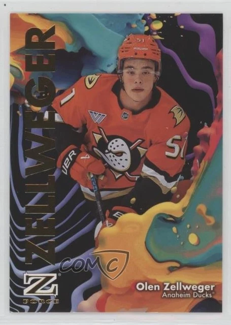 2024-25 SKYBOX METAL Universe Z-Force Olen Zellweger #35 Rookie RC $3. ...