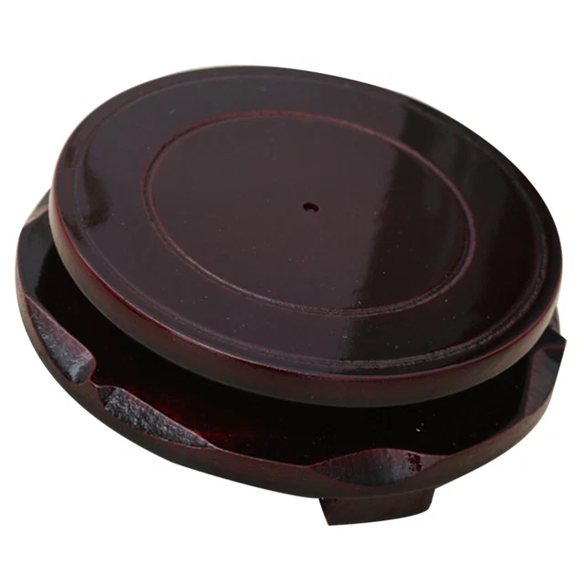 EN BOIS BASE Pivotante Pied De Pot Fleur Rond Support Pour Plantes EUR ...