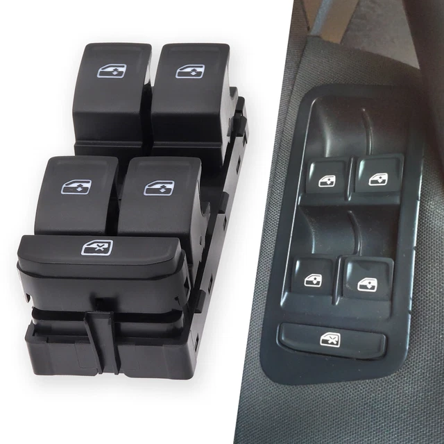 5G0959857B WINDOW MASTER Switch For VW Golf MK7 Passat B8 Seat Leon ...