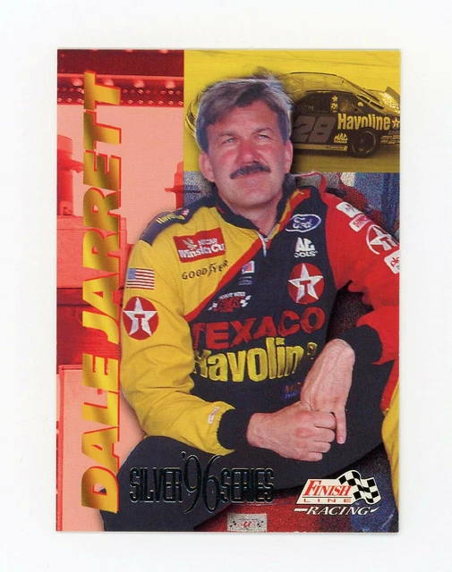 CARTE D'INSERTION PARALLÈLE Dale Jarrett 1996 Finish Line Racing série ...