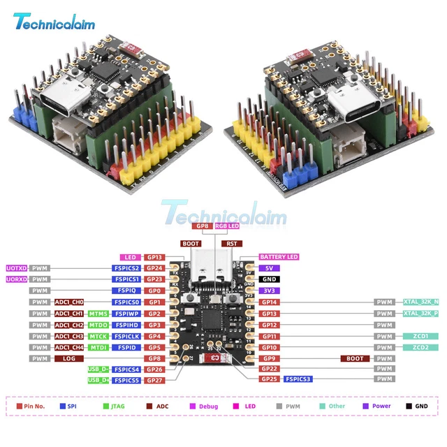 ESP32-H2 DEVELOPMENT BOARD Microcontroller Programming Learning Controller Board EUR 4,75 ...