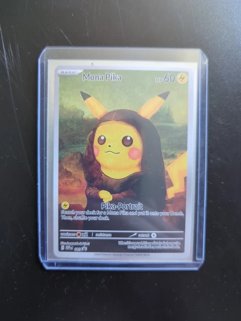 CARTE POKÉMON MONA Pika - Van Gogh SVP EN 085 POKEMON CARD FAN Cr EUR 3 ...