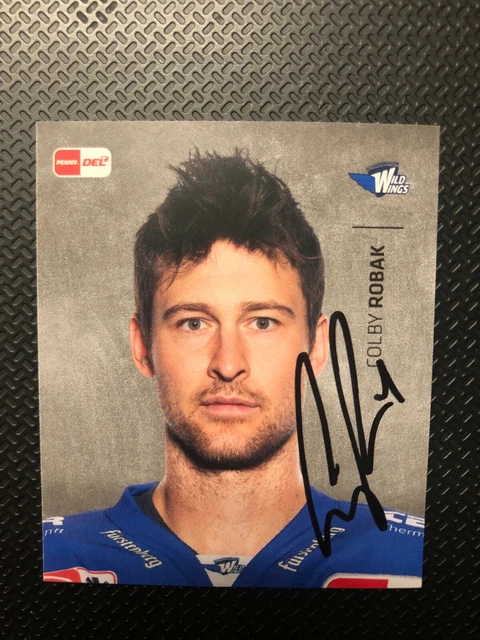 DEL 20/21 COLBY Robak #300 Sticker Schwenningen *signiert* EUR 1,00 ...