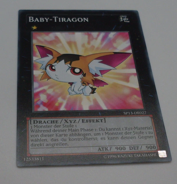 MAPPA YU-GI-OH - Baby-Tiragon - drago / XYZ / effetto nero - Yugioh ...
