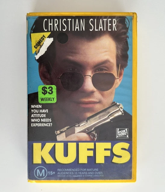 KUFFS [VHS] FOX Video Big Box Ex-Rental Tape Christian Slater 1992 ...