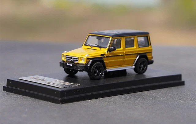 ISCALE 1/64 SCALE Mercedes Benz G-Class G63 Gold Diecast Car model ...