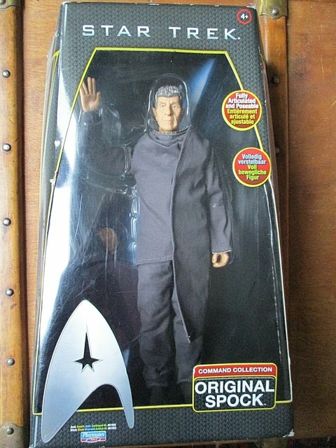 STAR TRECK SPOCK 2009 Figurine Articulée Command Collection Neuf Boite ...