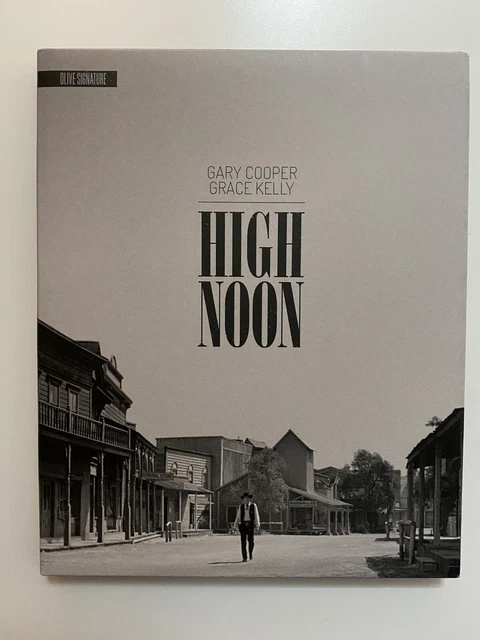 HIGH NOON OLIVE Films Blu-ray OOP Slip Case 12 Uhr Mittags Gary Cooper ...