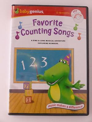 BABY GENIUS FAVORITE Counting Songs (AMAZING DVD IN PERFECT CONDITION ...