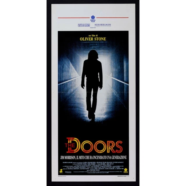 AFFICHE THE DOORS Oliver Stone Val Kilmer Meg Ryan Morrison Jim B195 ...