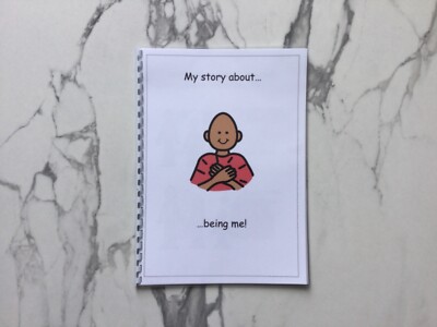 PECS/BOARDMAKER HUGGING/CUDDLING SOCIAL Story for Autism/ASD/ADHD/SEN ...