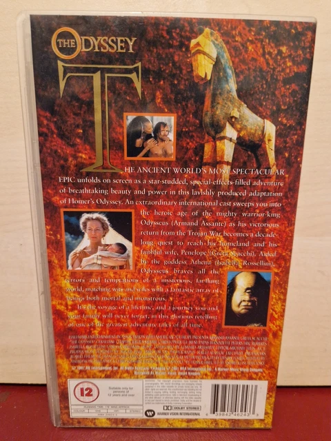 THE ODYSSEY (1997) - Armand Assante - PAL VHS Video Tape (A308) £14.99 ...