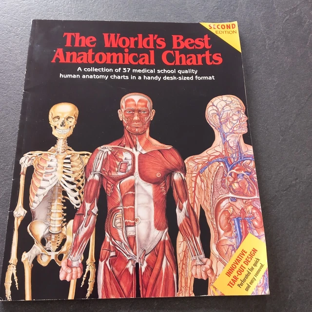 THE WORLD'S BEST Anatomical Charts;- Anatomical Chart Com, 0960373055 ...