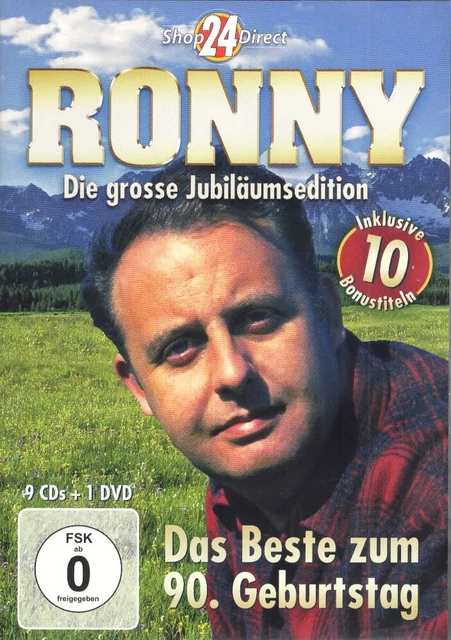 RONNY - DIE Grosse Jubiläumsedition / Das Beste zum 90. Geburtstag (DVD ...
