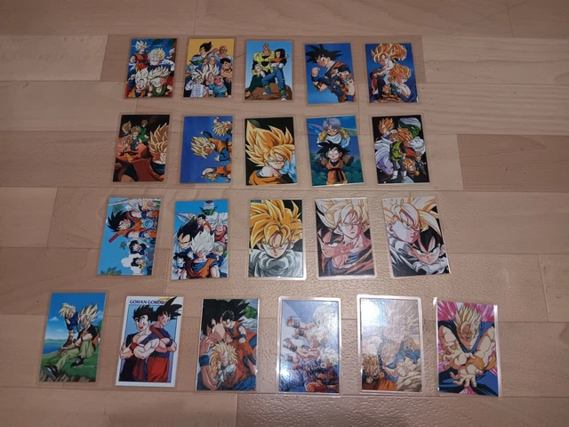 LOT DE 21 cartes rami card dragon ball Z TBE EUR 119,99 - PicClick FR