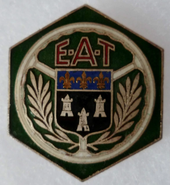 INSIGNE EAT ECOLE D' APPLICATION DU TRAIN ORIGINAL Drago EUR 7,99 ...