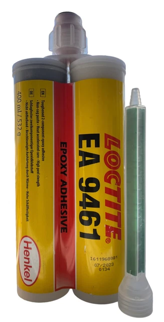 LOCTITE EA 9461 2-part thixotropic, structural bonding epoxy adhesive ...