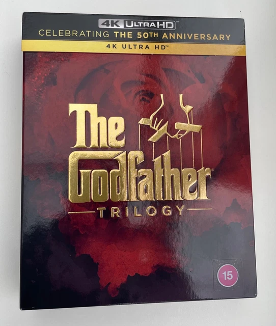 THE GODFATHER TRILOGY 50th Anniversary 4K Ultra HD Box Set £5.45 ...