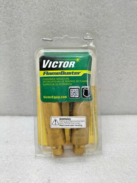 VICTOR 0656-0004 FLAMEBUSTER Fbr-1 Acytelene & Oxygen Torch Flashback ...