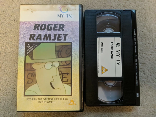 ROGER RAMJET VHS Video Tape Daftest Superhero in the world! EUR 5,69 ...