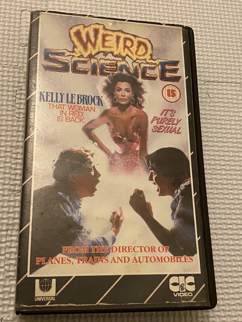 WEIRD SCIENCE VHS Kelly LeBrock John Hughes EUR 11,57 - PicClick IT