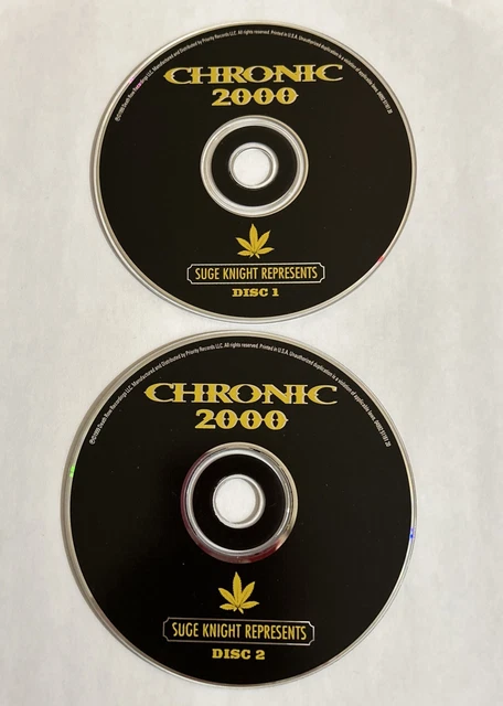 SUGE KNIGHT REPRESENTS Chronic 2000 (2 CDs 1999) Death Row Records ...