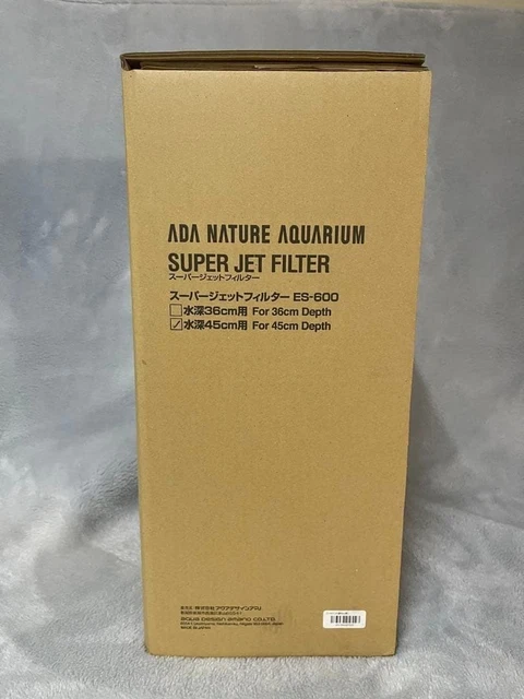 ADA AQUA DESIGN Amano Super Jet Filter ES-600 45cm Depth With Box New £ ...