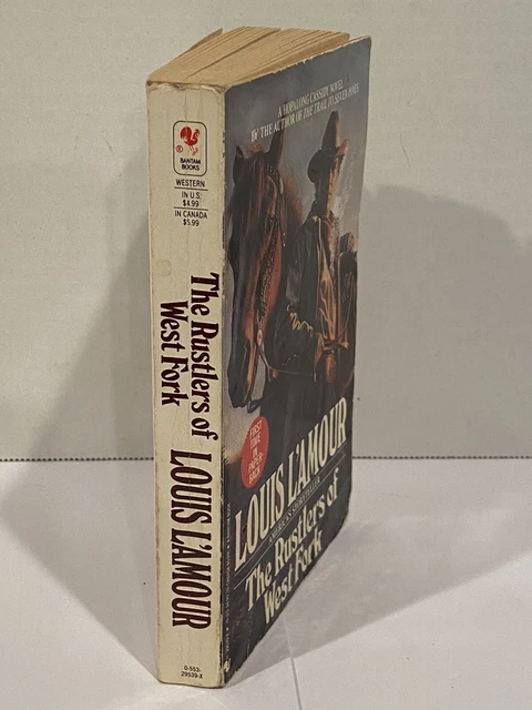 Hopalong Cassidy Series The Rustlers Of West Fork Louis Lamour 1992 3775