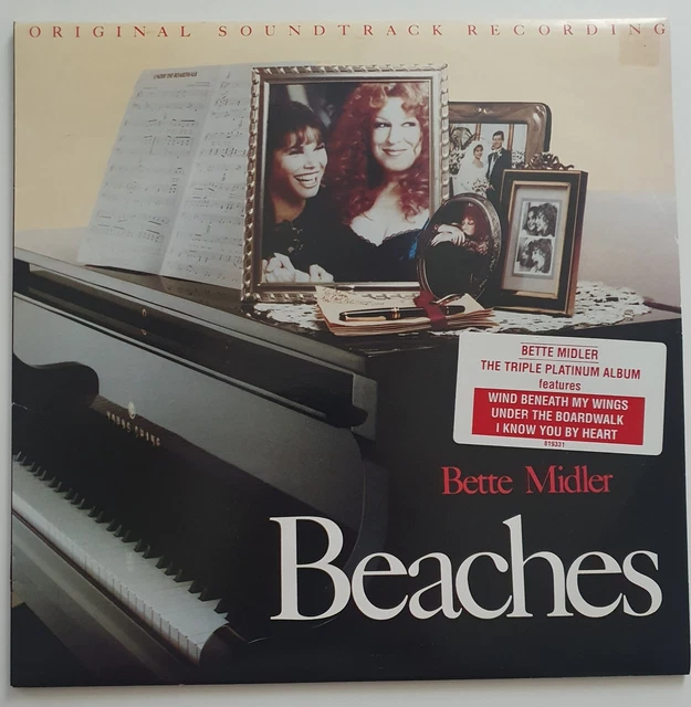 BEACHES BY BETTE Midler [Original Soundtrack Recording] Vinyl, LP 1988 ...