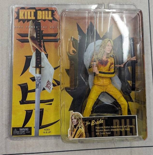 NECA KILL BILL 7 Inches Action Figure The Bride Warner Bros. 2004 Mint ...